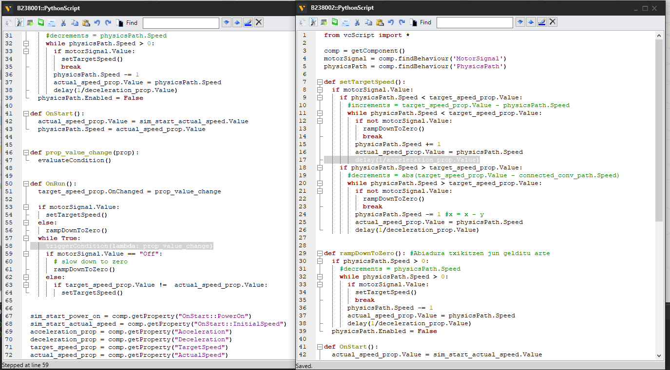 Problems With Triggercondition And Evaluatecondition Python Programming Visual Components